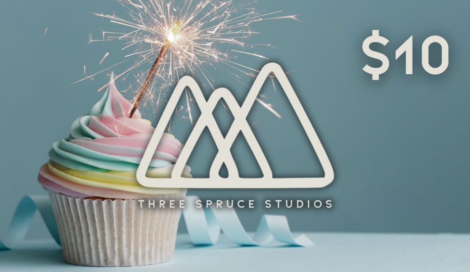 Cupcake Gift Card – threesprucestudios